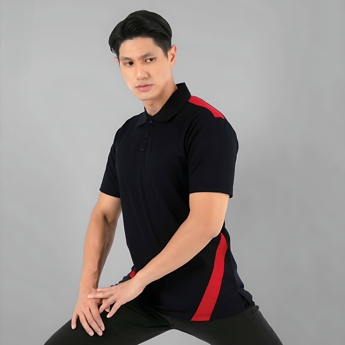 Polo - Cut & Sew | Cotton w Microfibre | Unisex | QD79 – Artiztee